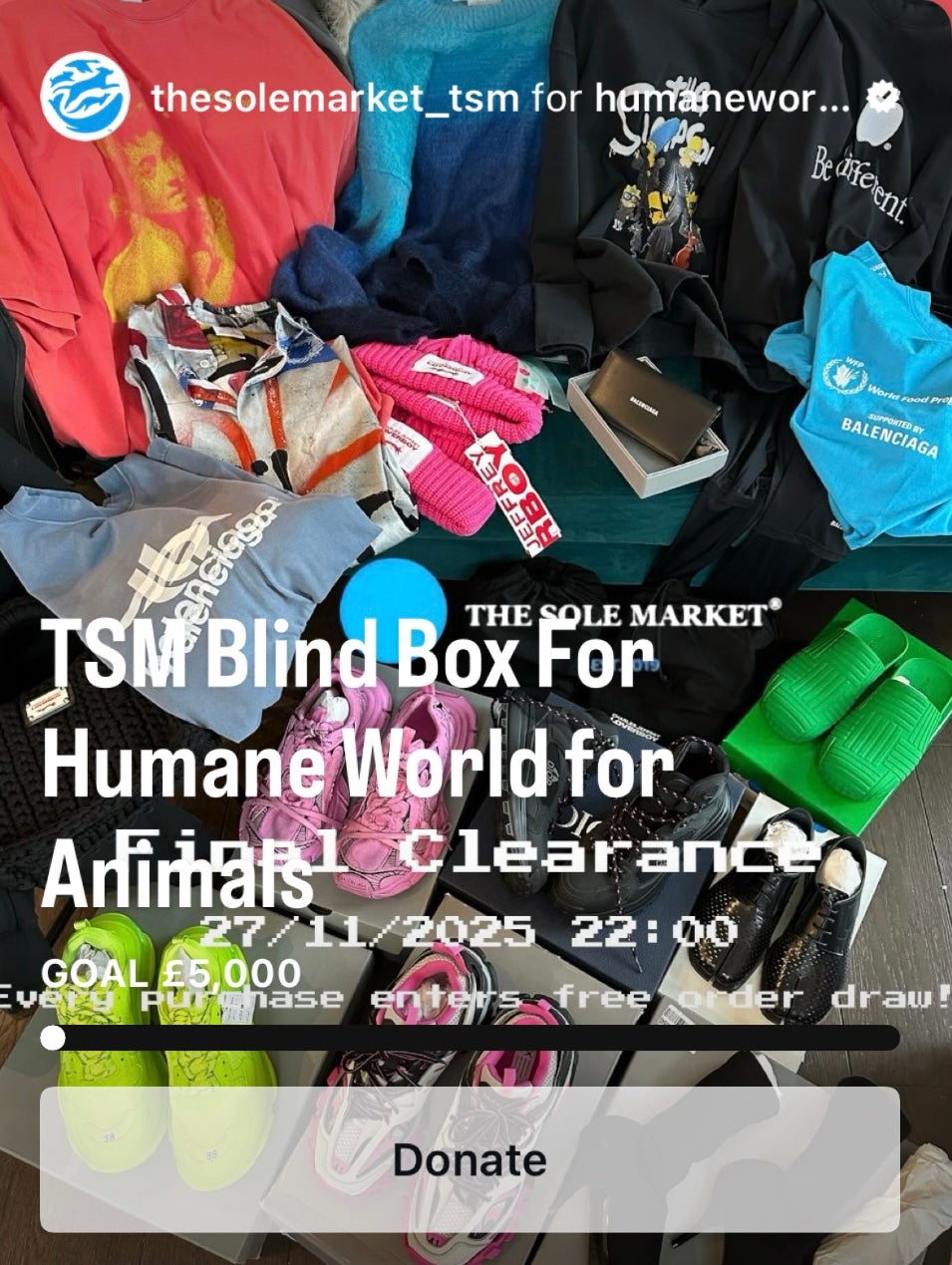 Black Friday Leftover Mystery Blind Box | The Sole Market